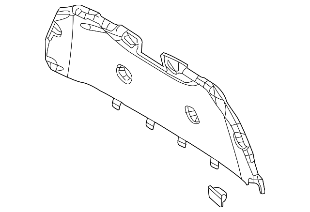 2016-2018 Ford Focus | Insulator | BM5Z-16738-C | Walls' Ford Parts
