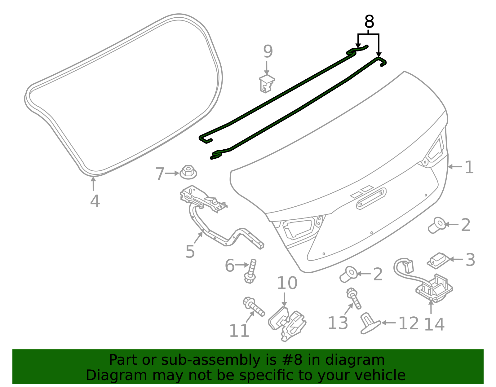 64531-WB003 - Torsion Bar 2016-2020 Toyota | Jim Hudson Toyota Parts