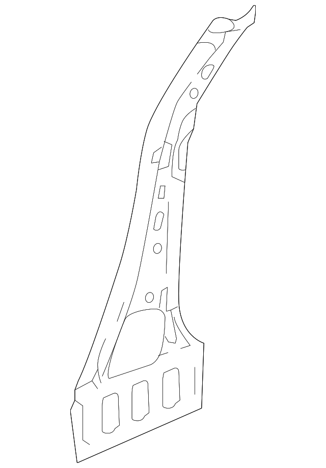 64220-TVA-305ZZ - Honda Inner Center Pillar 2018-2022 Honda Accord ...