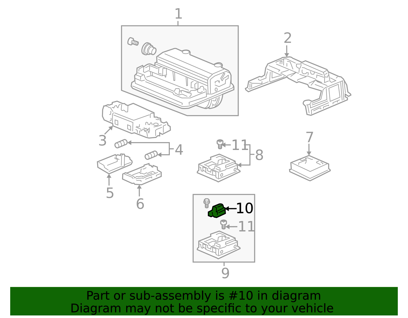 39182-SMA-003 - 2007-2014 Honda - Microphone Assembly | Genuine Honda Parts