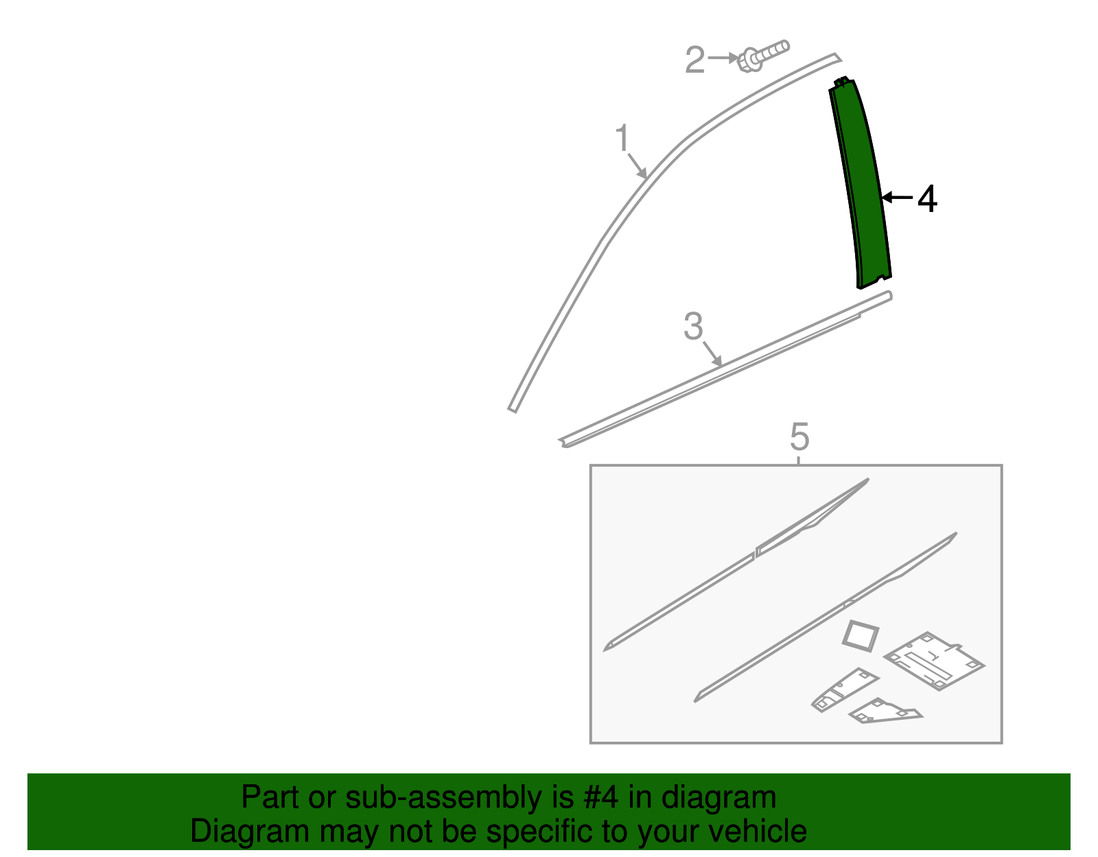 72430-TVA-A02 - 2018-2022 Honda Accord - Garnish R Front Door Center ...