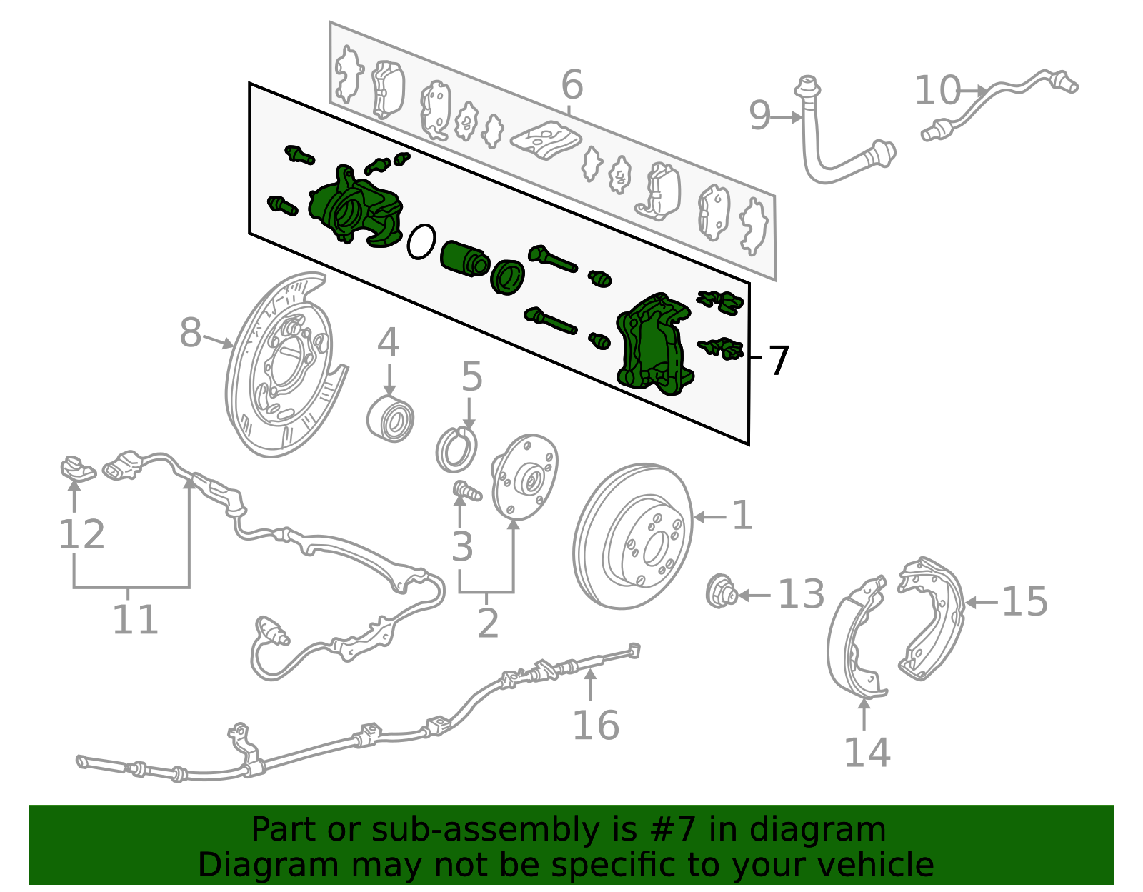 43019-SJC-A01 - Disc Brake Caliper | All Discount Parts Store