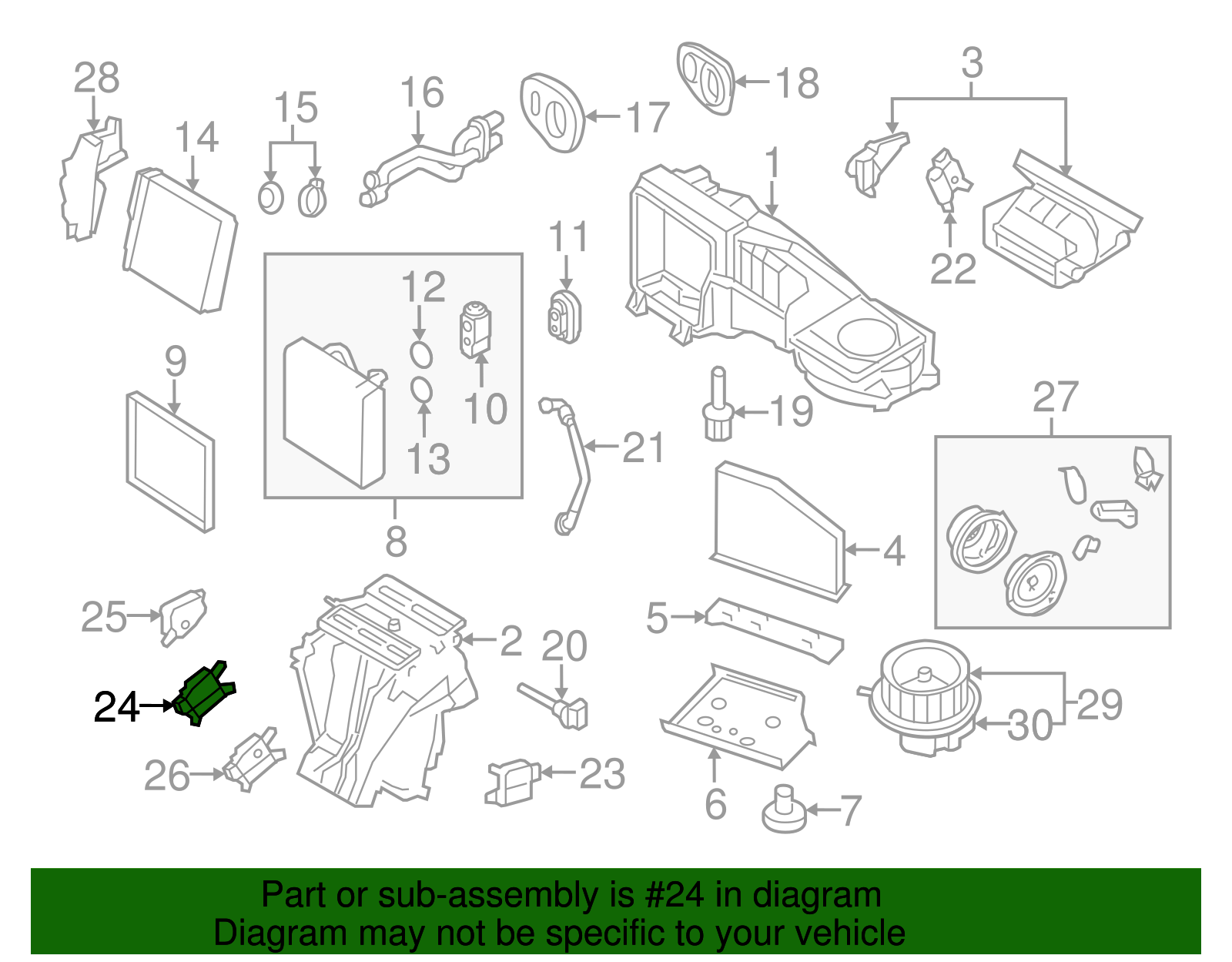 3C1-907-511-F - Adjust Motor - 2006-2016 Volkswagen | World VW Parts