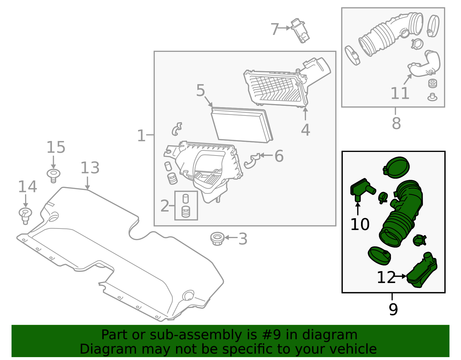 16576-4GA0B - High-Quality Engine Air Intake Hose for 2014-2018 ...