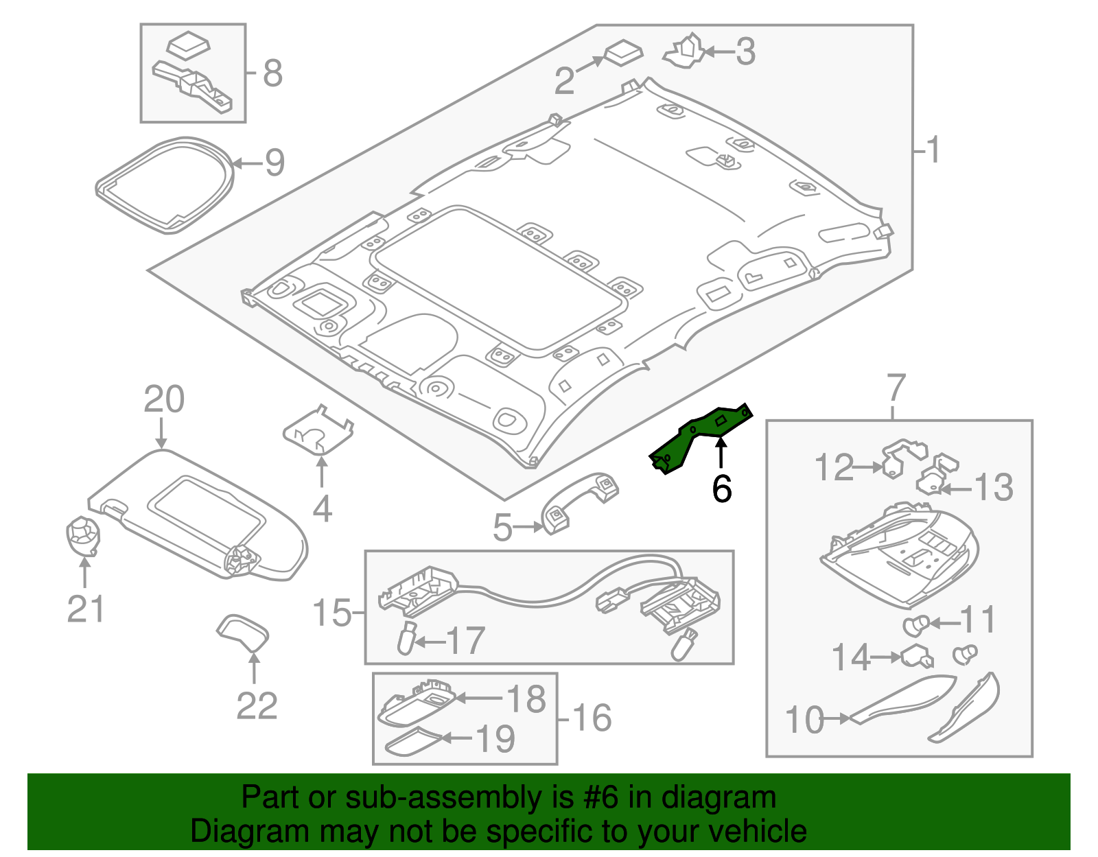 2011-2019 Infiniti Grip Handle Bracket 73946-1MA0A | Infiniti of Orland ...