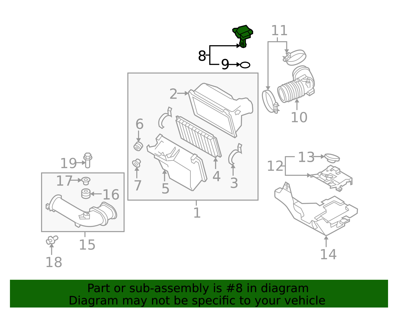 l32113215 - Mazda Mass Air Flow Sensor 1999-2015 Mazda | Performance ...