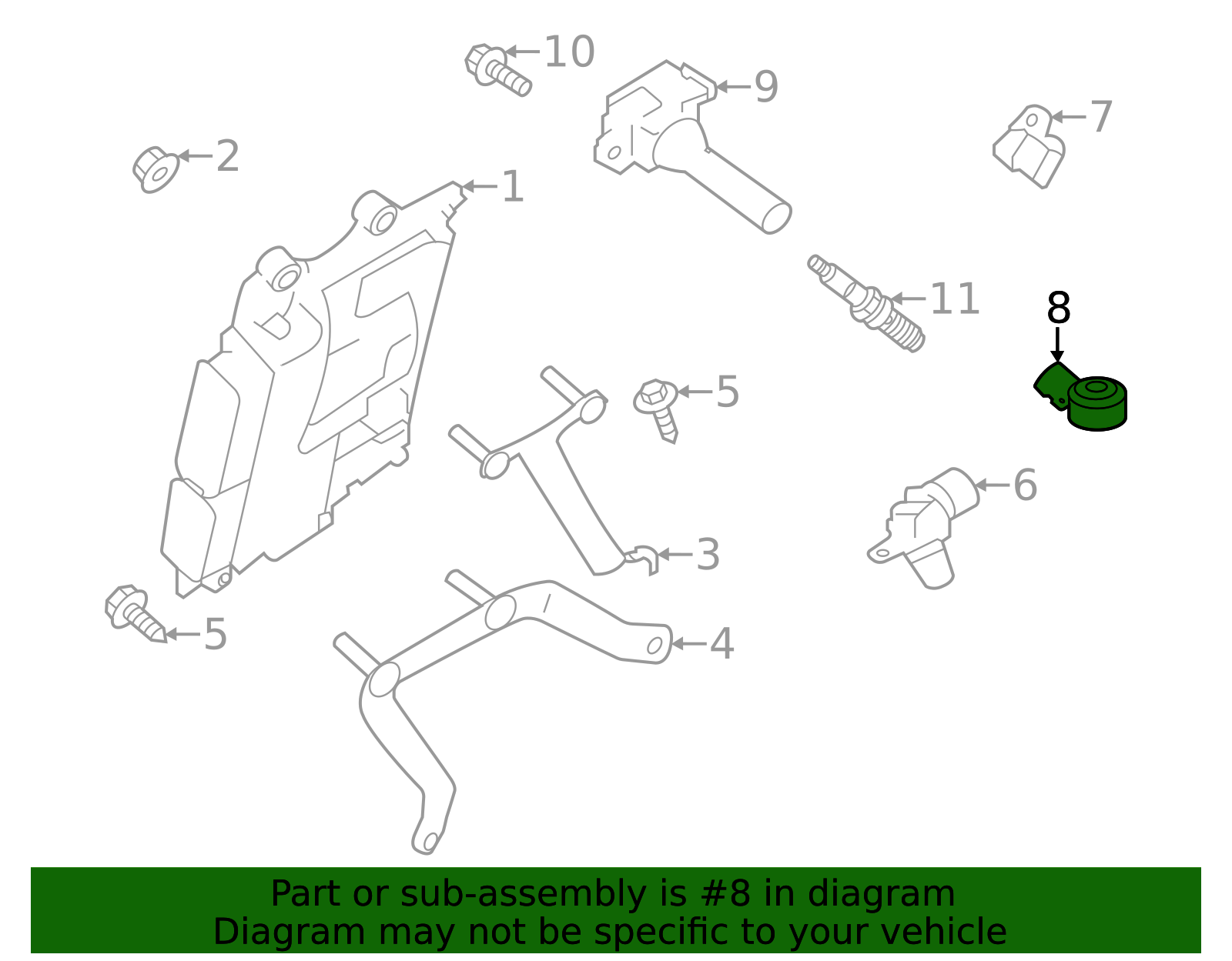 2017-2025 Subaru 2017-2024 Subaru - Knock Sensor 22060AA18A | Subaru ...