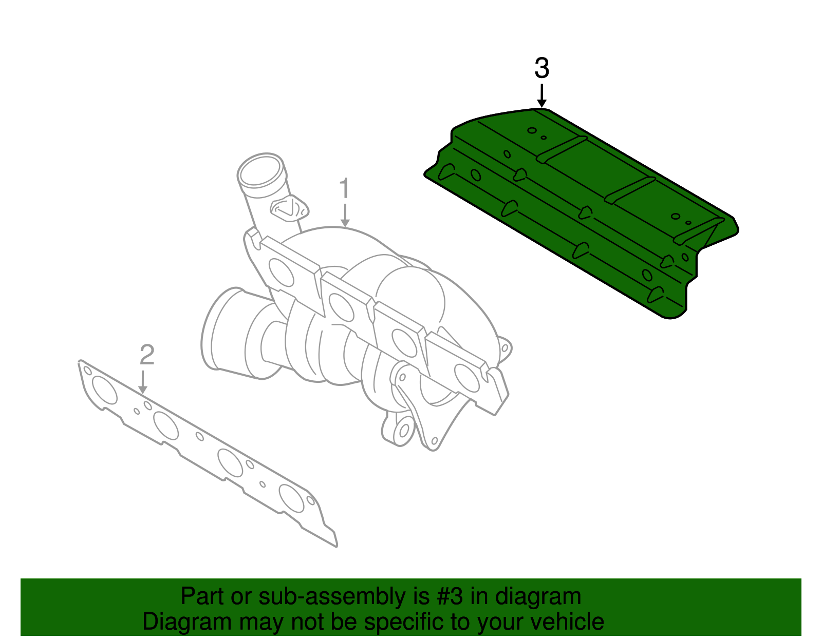 2006-2008 Volkswagen Cover Plate 06F-129-597-F | VW Direct Auto Parts