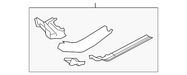 2020-2023 Subaru Impreza Front Rail Extension 51620FL12B9P | Subaru ...