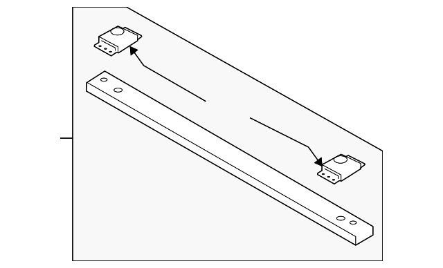 2015-2025 Ford Lower Tie Bar FL3Z-16139-A | OEM Parts Online