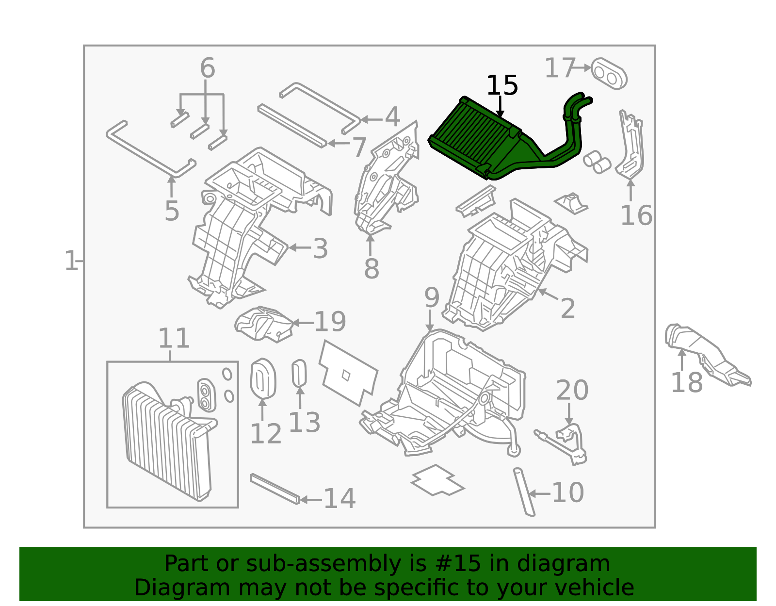 97138-B1000 - High-Quality HVAC Heater Core for 2014-2020 Hyundai ...