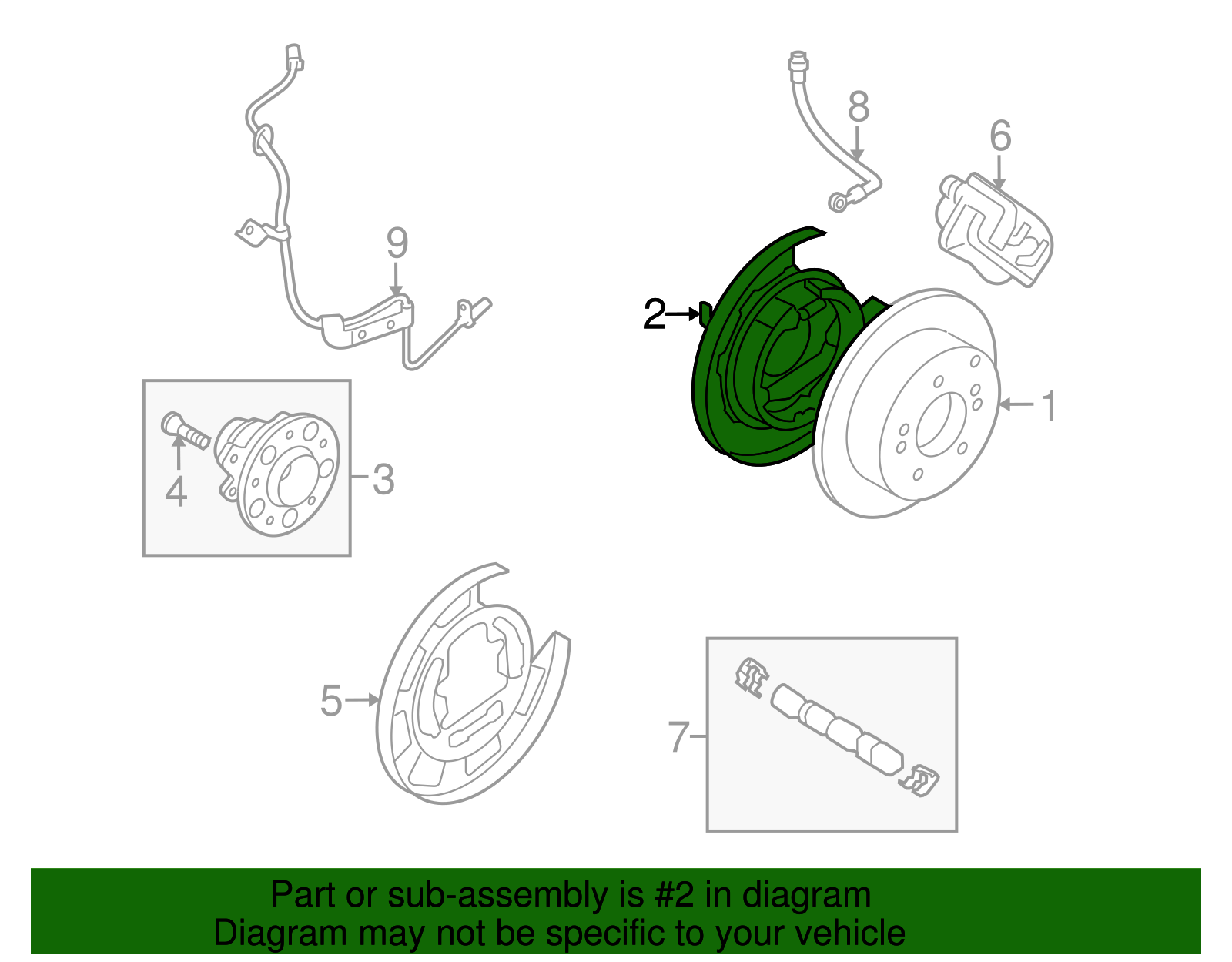 2007-2010 Hyundai Elantra Parking Brake 58270-2G000 | OEM Parts Online