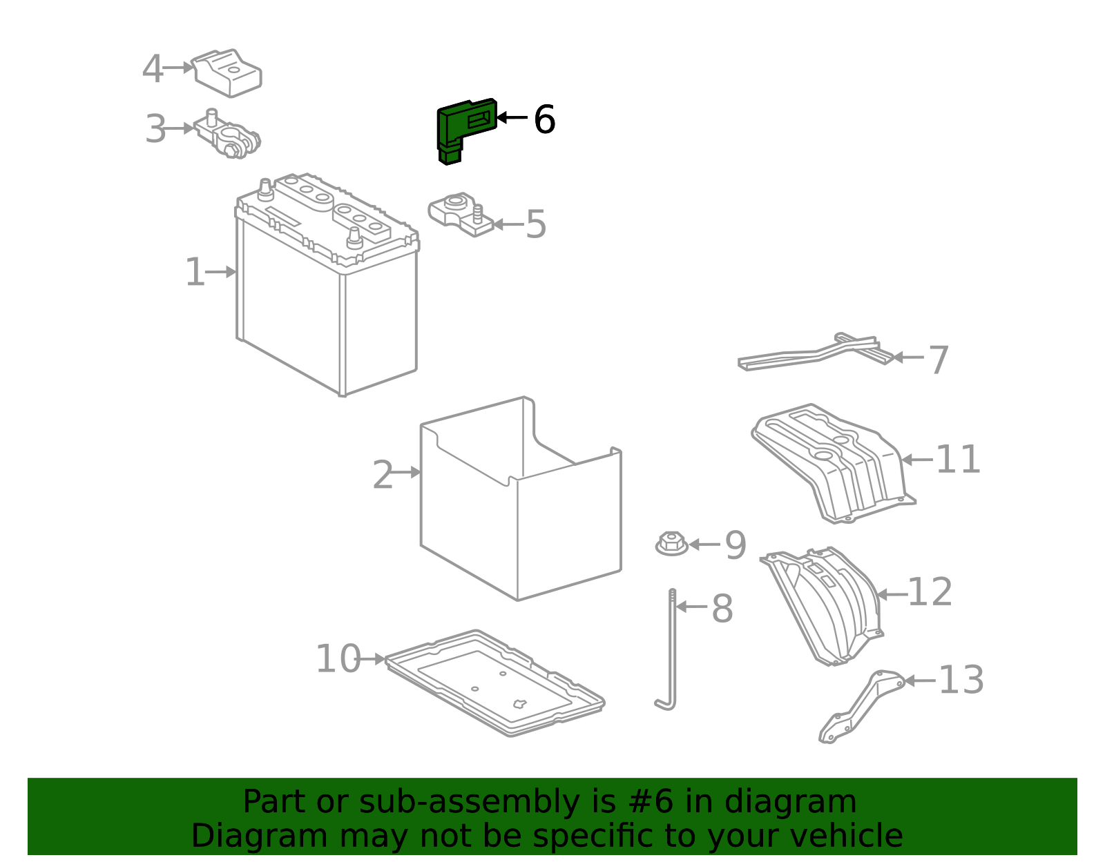 28850-36010 - High-Quality Battery Current Sensor for 2013-2018 Toyota ...