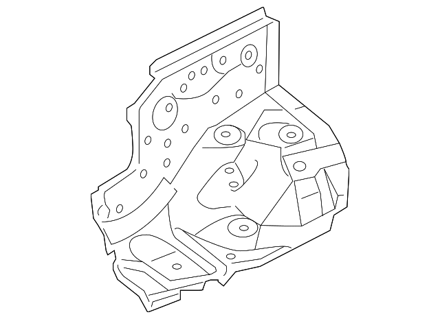 2009-2013 Toyota Corolla Front Panel 53712-12230 | Toyota Parts Center