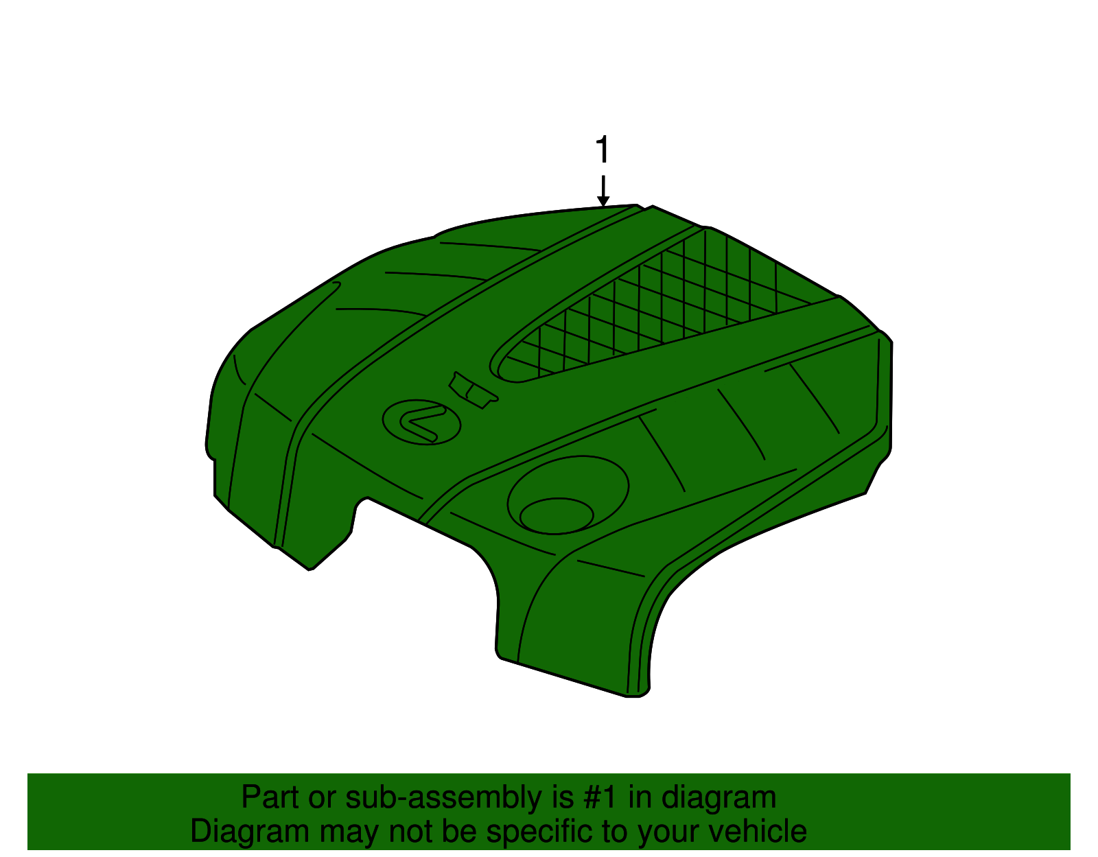 2006-2015 Lexus IS350 Engine Cover 11209-31080 | OEM Parts Online