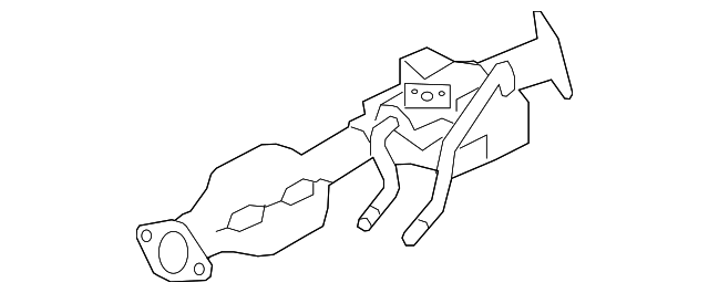 28601-G5320 - Center Muffler 2017-2022 Kia Niro | Kia.Parts Store