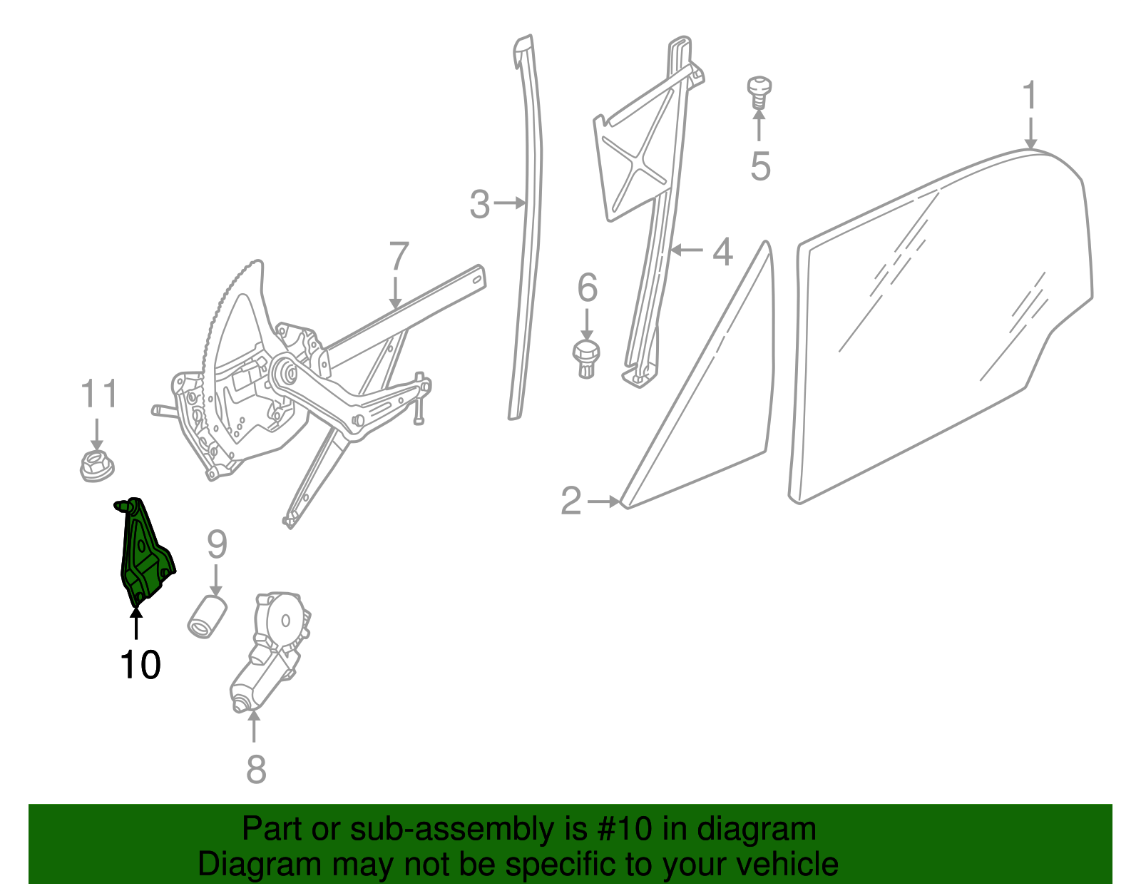 1996-2002 BMW Z3 Motor Base Plate 51-32-8-398-893 | BMW OEM Parts