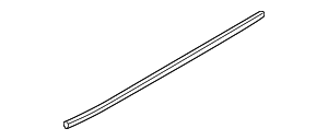 51137158534 - 2007-2013 BMW X5 Body Side Molding (51-13-7-158-534 ...