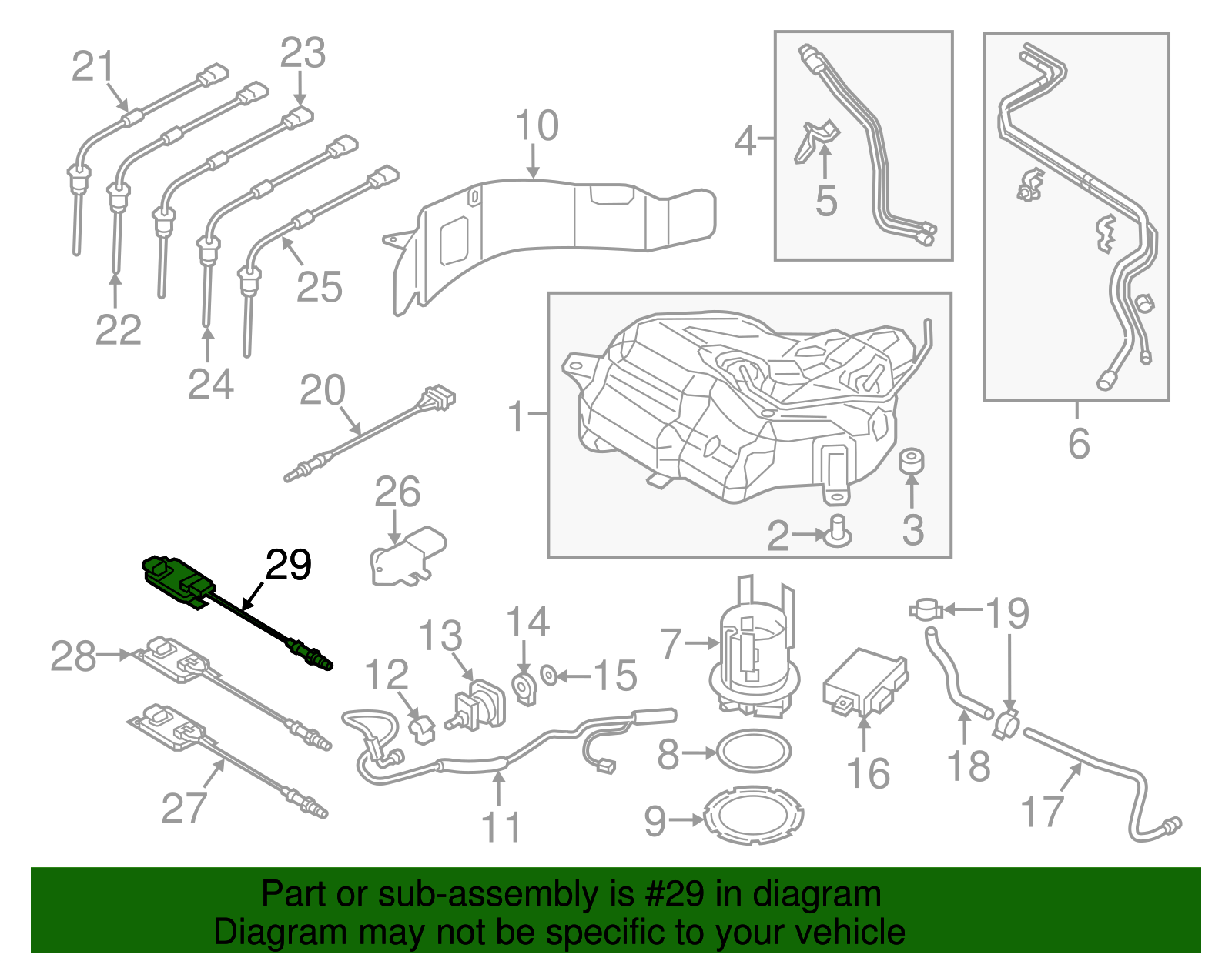 2014-2016 Audi Diesel Particulate Sensor 059-906-261-F | Genuine Audi Part