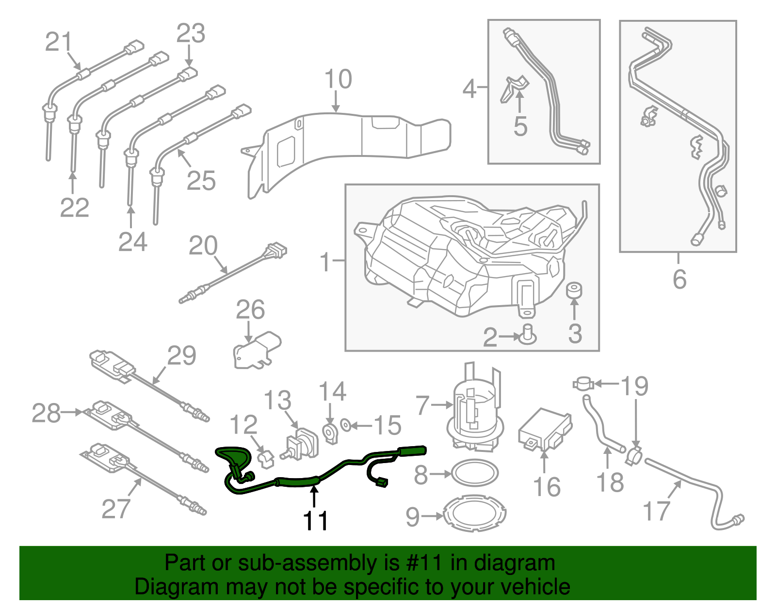 2014-2016 Audi Tube Assembly 4G0-131-984-AJ | OEM Parts Online