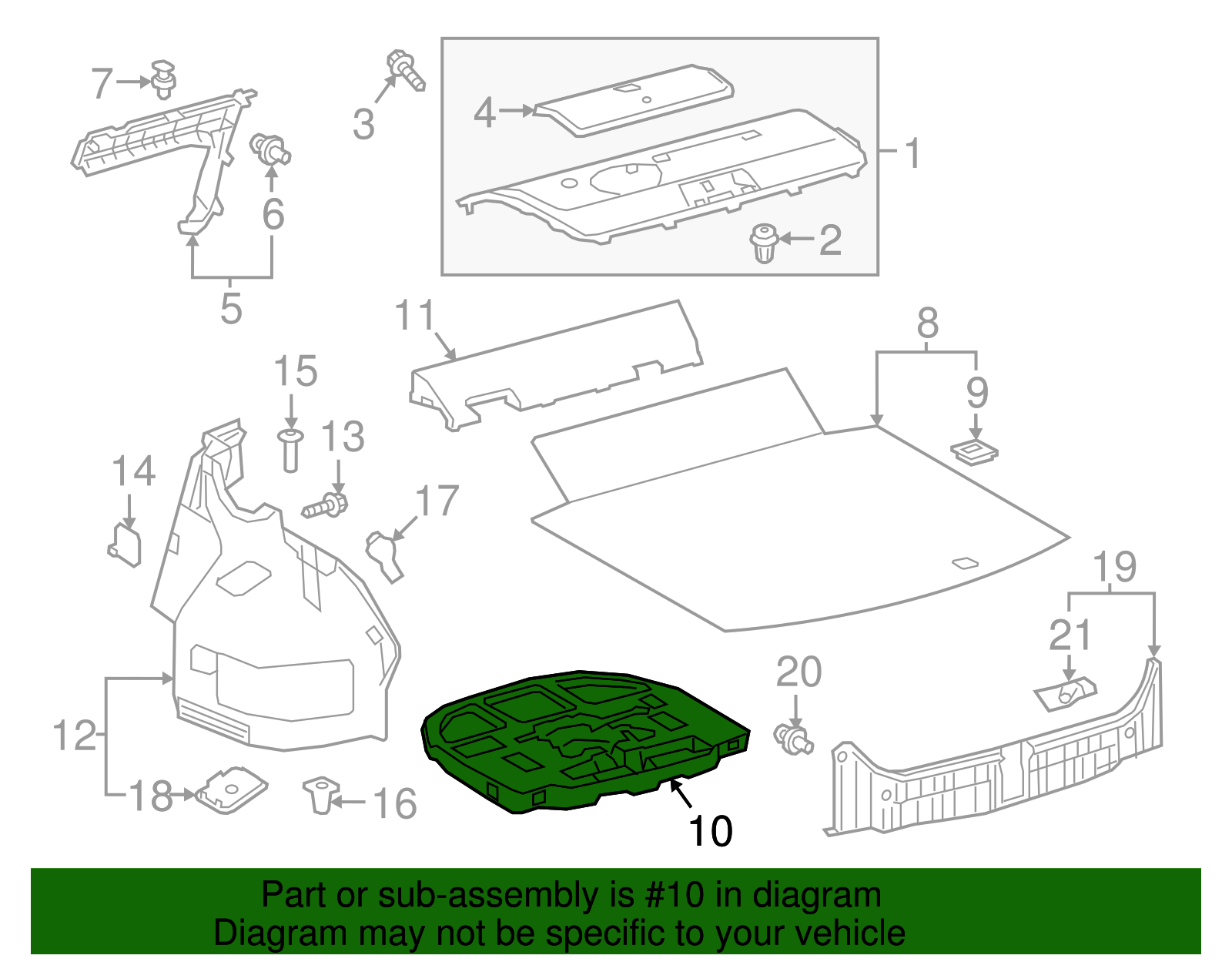 64779-06210 - Spare Cover - 2018-2024 Toyota | OEM Genuine Toyota Parts
