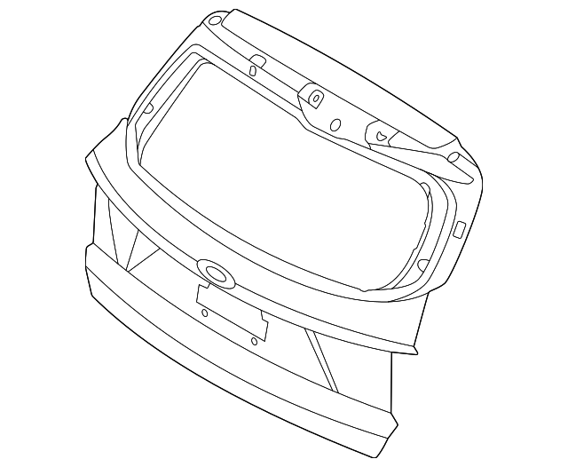 72800-R5600 - Lift Gate 2022-2025 Kia Sorento | Kia.Parts Store