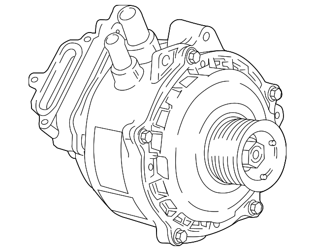 2016-2018 GM Starter Generator 24287484 | OEM Parts Online