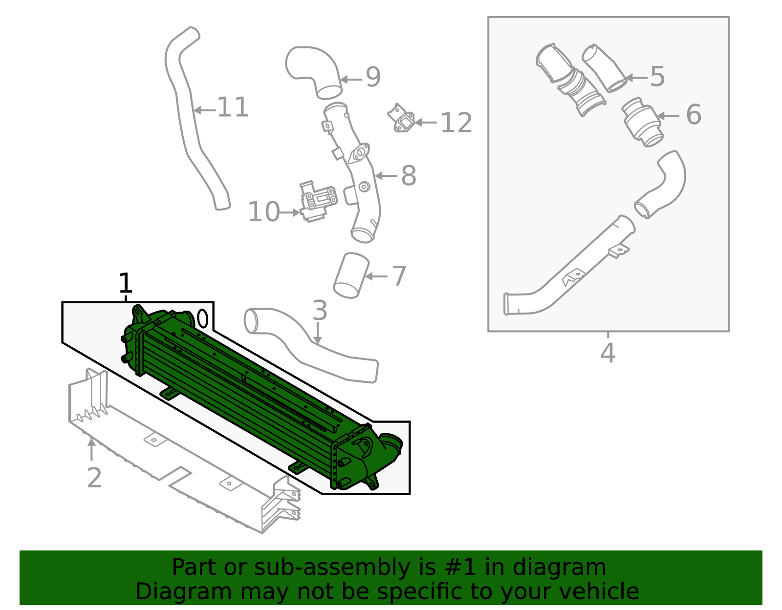 2020-2024 Kia Inter-Cooler 28270-2B810 | OEM Parts Online