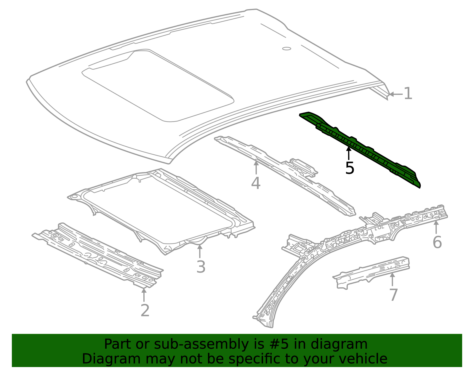 Roof Header Panel - Structural OEM Fitment | AutoNation Parts
