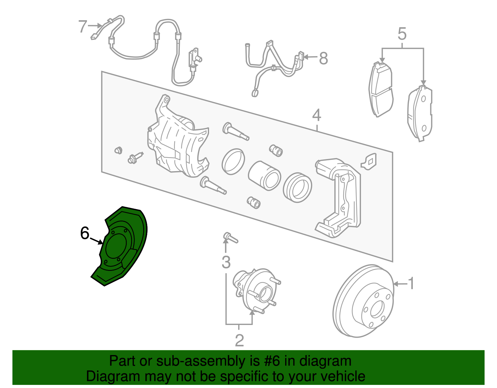 41151-AL500 - Splash Shield - 2003-2009 Nissan 350Z | Nissan OEM Parts ...