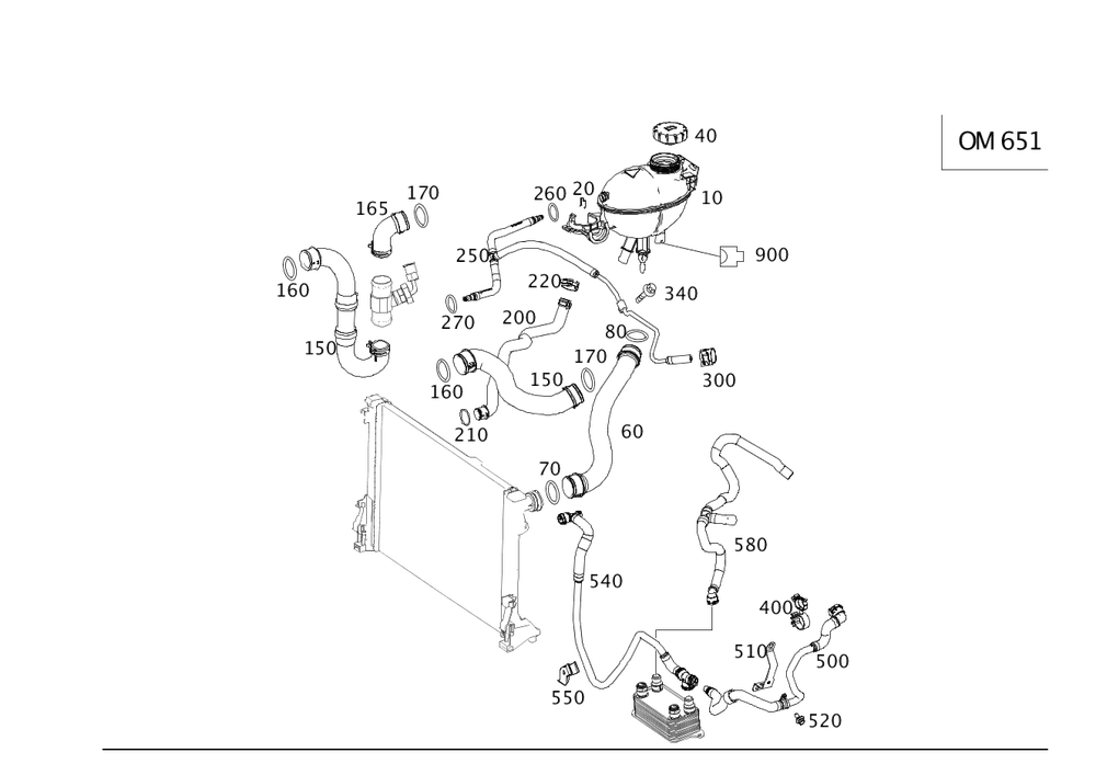 212-501-37-25 - Bleed Line 2014-2016 Mercedes-Benz E250 | Mercedes-Benz ...