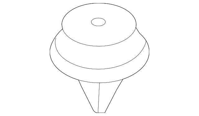 2000-2025 BMW Upper Center Pillar Trim Clip 51-43-7-001-491 | BMW OEM Parts