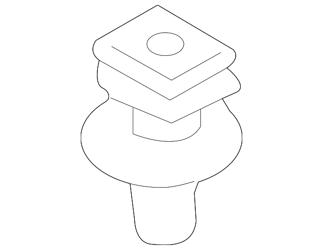 Genuine BMW 51-47-7-117-532 | Door Sill Plate Clip | FREE Shipping on ...