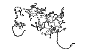2017 Ford Escape | Wire Harness | GJ5Z-14401-NA | Walls' Ford Parts