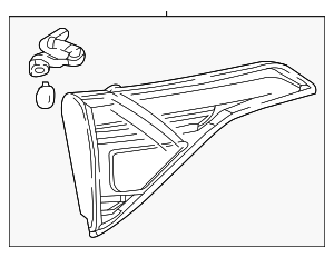 2017-2019 GMC Acadia Combo Lamp 84697833 | Capital Chevy Parts