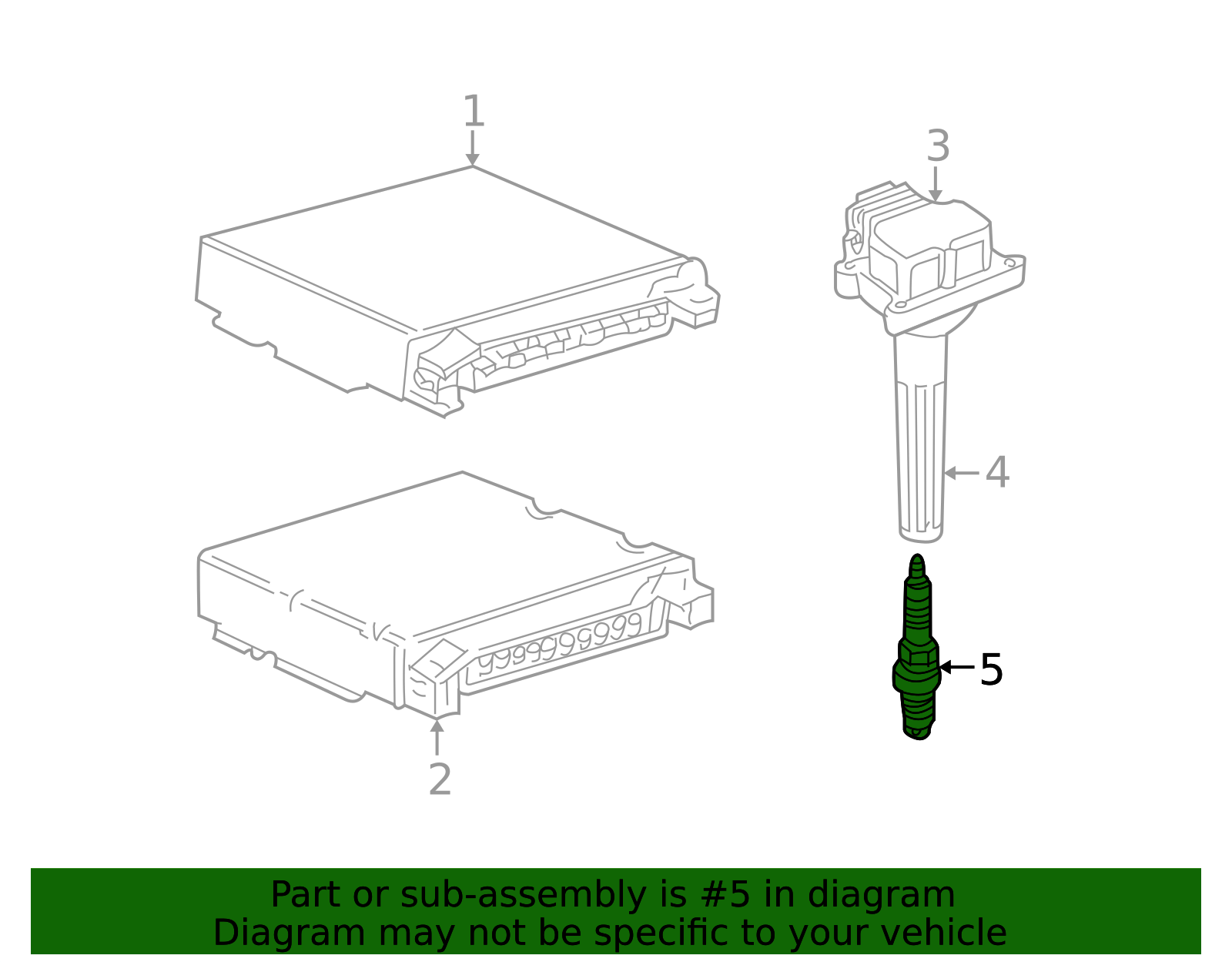 12-12-0-037-608 - Spark Plug - 2000-2001 BMW | Buy BMW Parts Now
