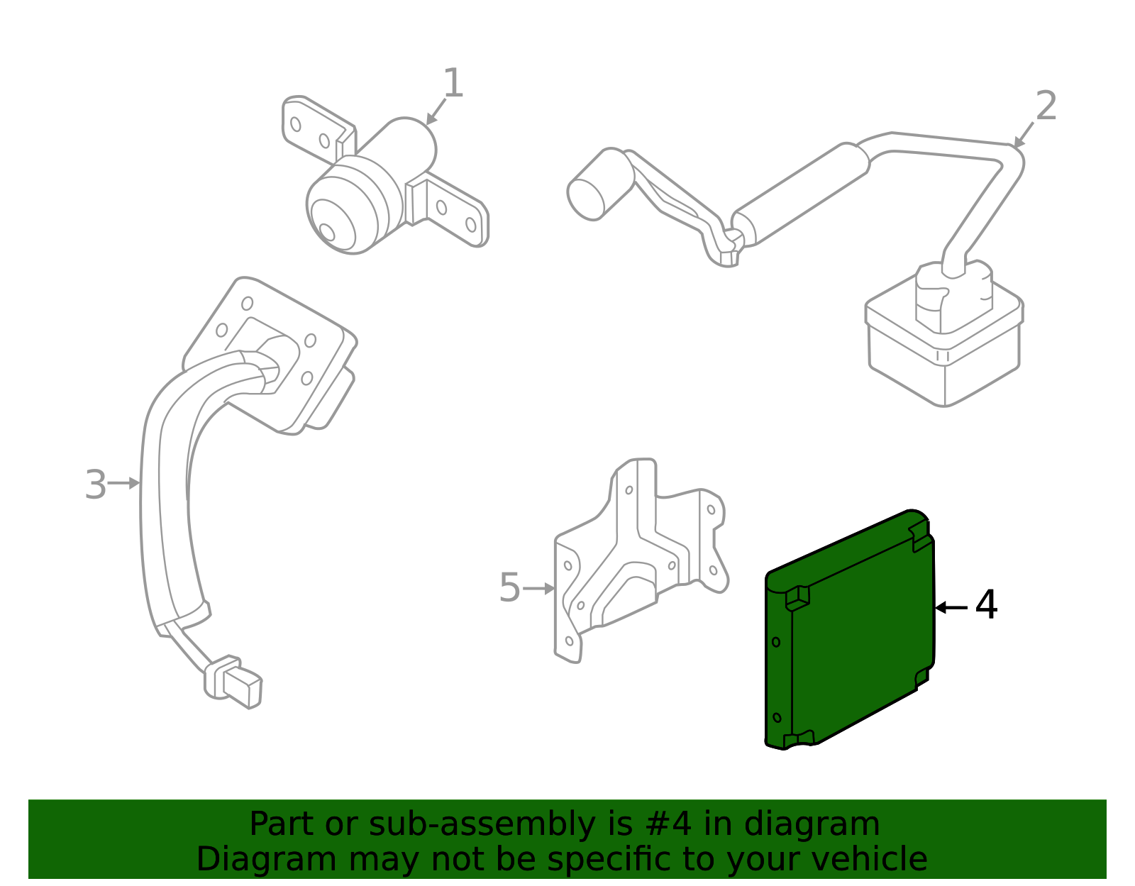 2019 Nissan Murano Control Module 284A1-9UF0A | QuirkParts