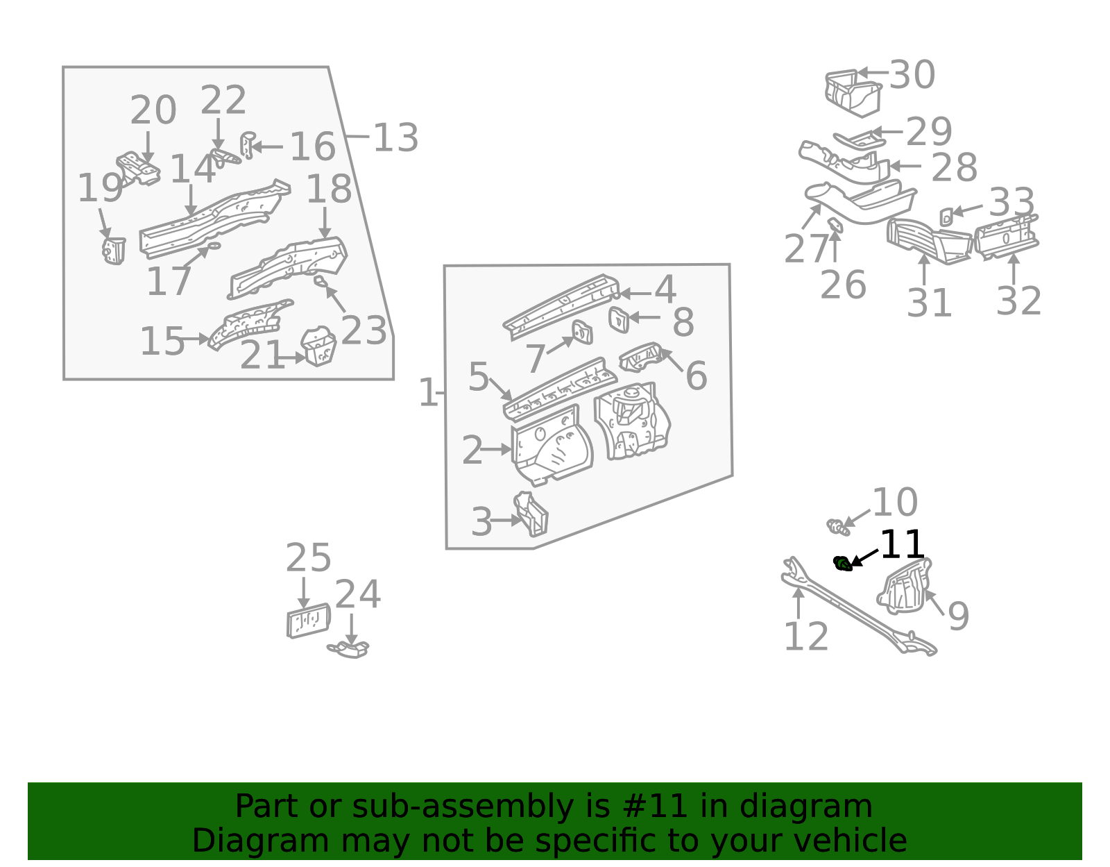 1991-2009 Toyota Bumper Cover Clip 90467-08185 | Toyota Parts Center