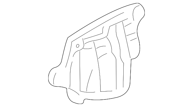 2001-2007 Toyota Fender Apron Seal 53736-33030 | Toyota Parts Center