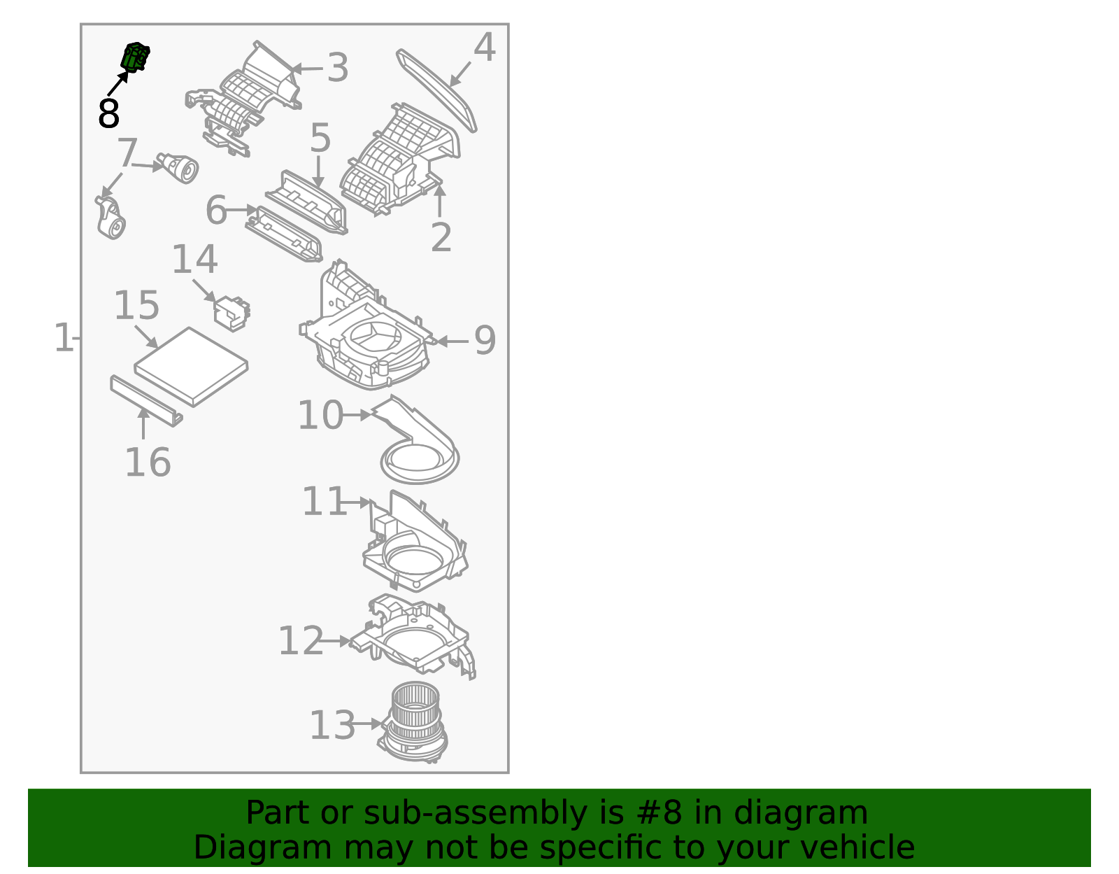97124-R0000 - Actuator 2022-2025 Kia Carnival | Kia.Parts Store