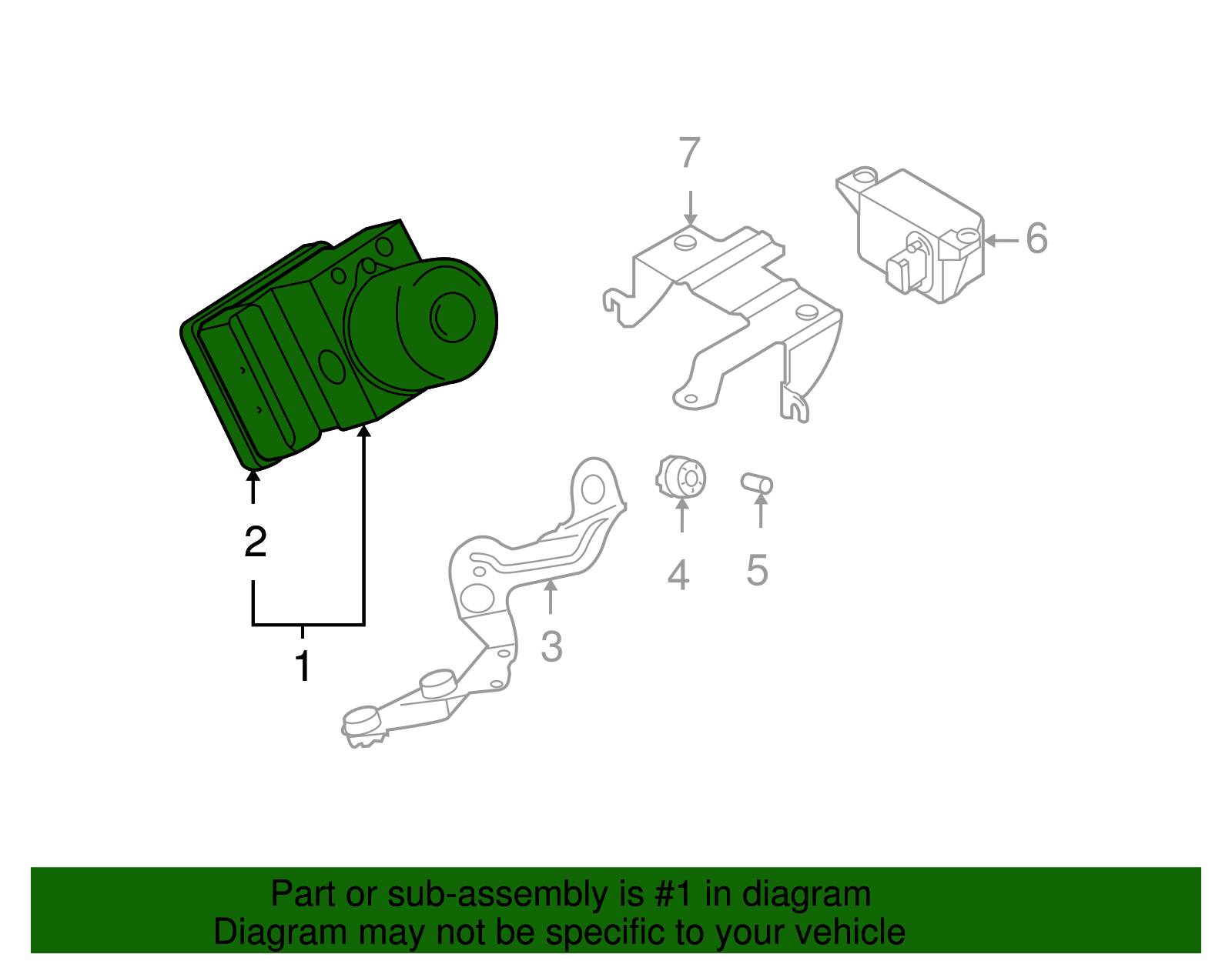 34-51-2-460-432 - 2005-2008 BMW Z4 - ABS Control Unit | Buy BMW Parts Now
