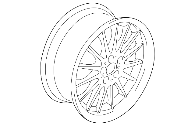 36-11-1-092-961 - Wheel Alloy - 1997-2000 BMW | Buy BMW Parts Now