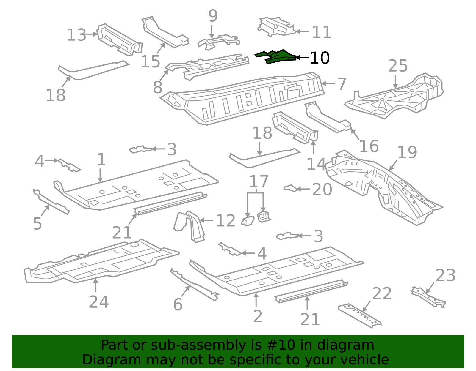 2019-2024 Lexus Rear Extension 58177-06010 | OEM Parts Online