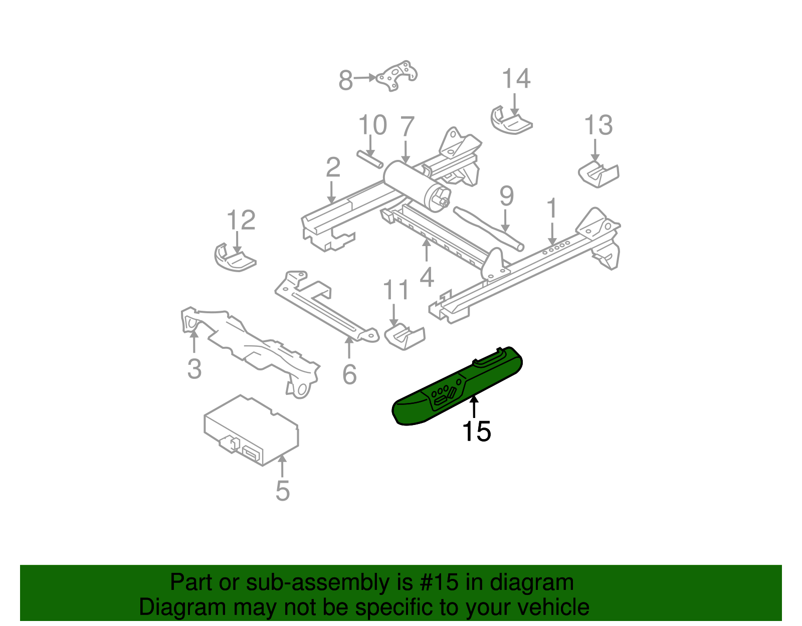 2004-2009 Volvo Side Cover - Driver's Side (LH) 39802011 | GetOEMParts.com