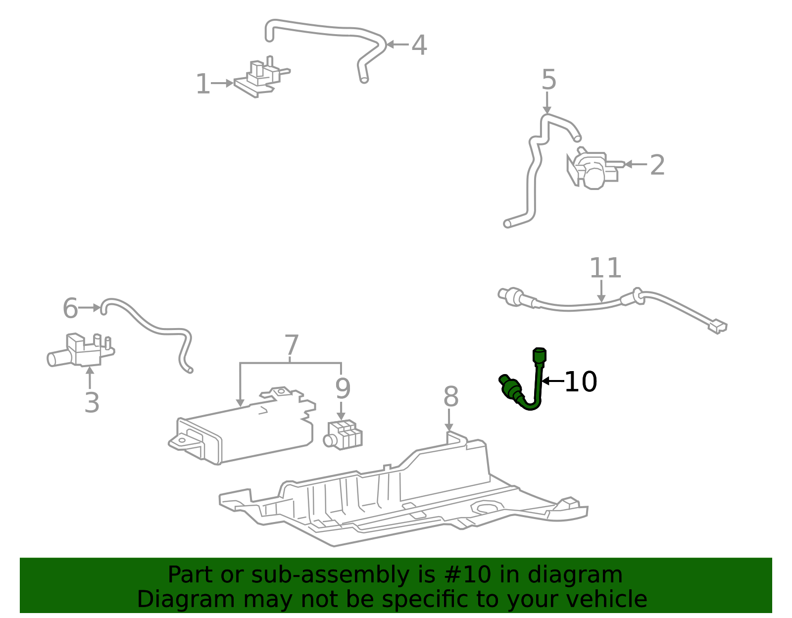 Oxygen Sensor - OEM Emission Sensor for Toyota | AutoNation Parts