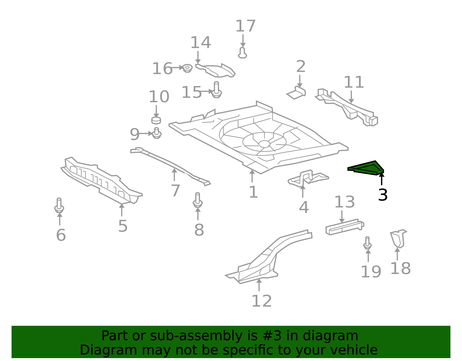 58313-12310 - High-Quality Floor Extension for 2008-2015 Scion xB ...