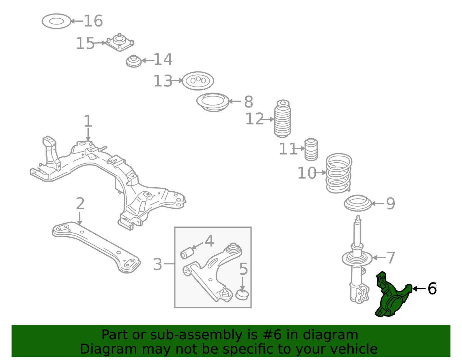 OEM Steering Knuckle - Precision Handling Replacement | AutoNation Parts