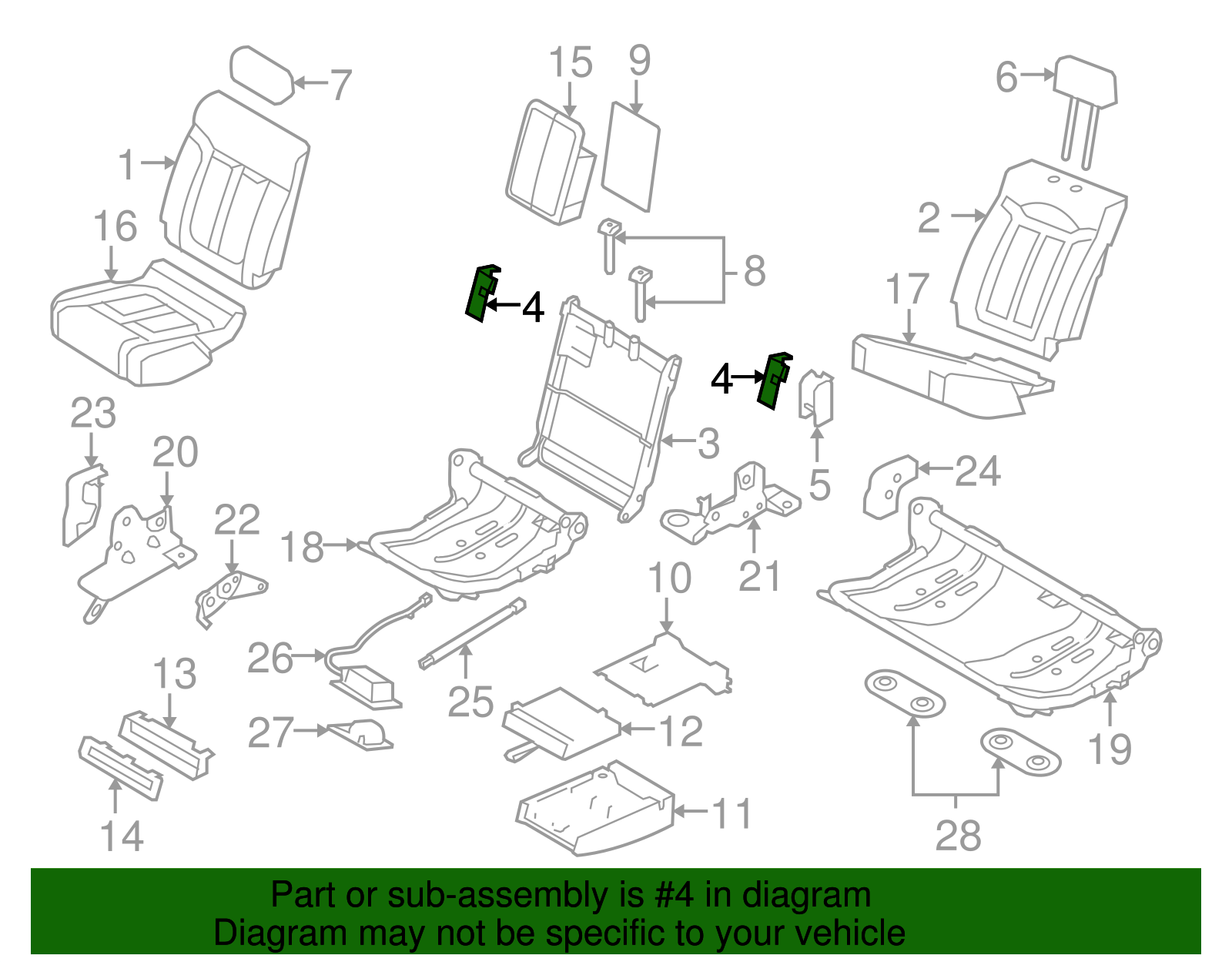 AL3Z-9661383-A - Latch 2009-2025 Ford | Big 3 Auto Parts
