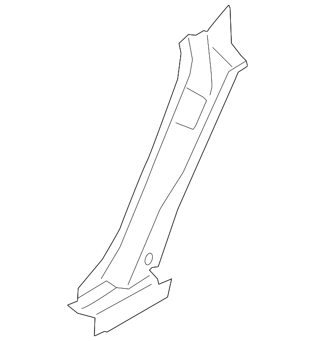 2015-2025 Porsche Macan Lower Pillar Reinforced 95B-809-262-AY-GRV ...