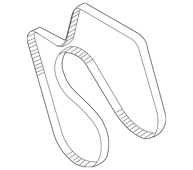 2010-2016 GM V-Ribbed Serpentine Belt 12642434 | Capital Chevy Parts